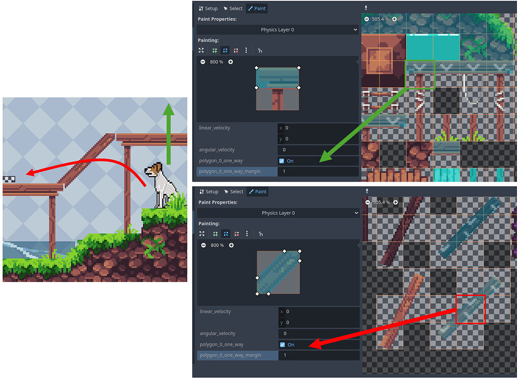 One-Way Collision on Diagonal Platforms - Help - Godot Forum