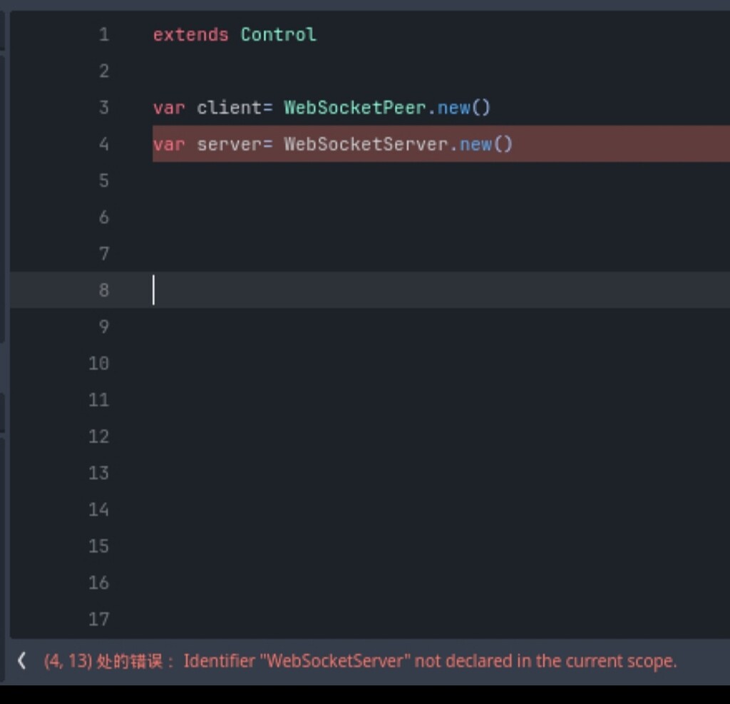 Websocketserver in godot4.4 can't work? - Help - Godot Forum