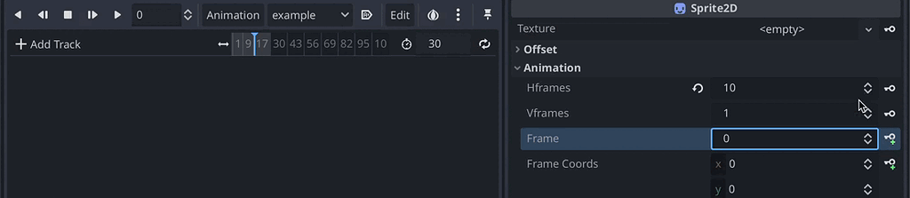 Extend "Insert Key" behavior from Sprite2D frame to custom variables - Animation - Godot Forum
