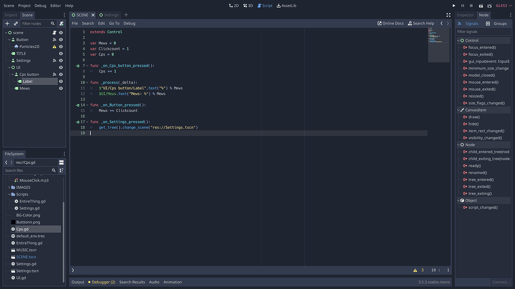 My game has bugs - Programming - Godot Forum