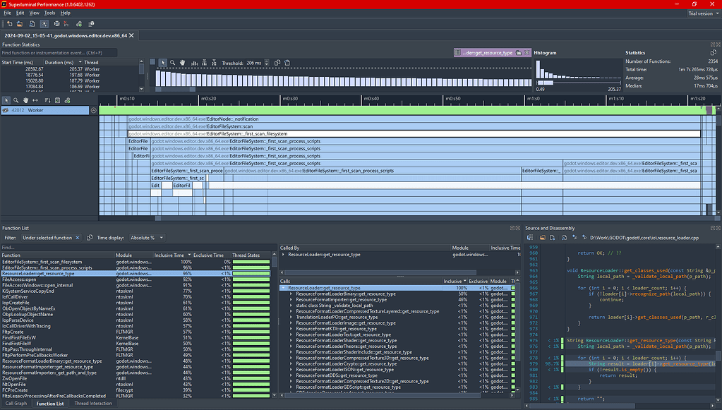 Editor performance on startup when handling a large amout of assets - Programming - Godot Forum