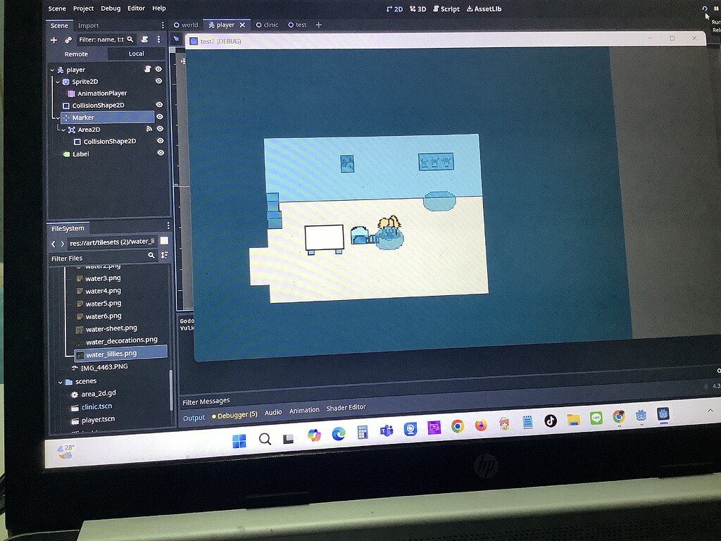 How to keep collision stay in front of my character? - Programming - Godot Forum