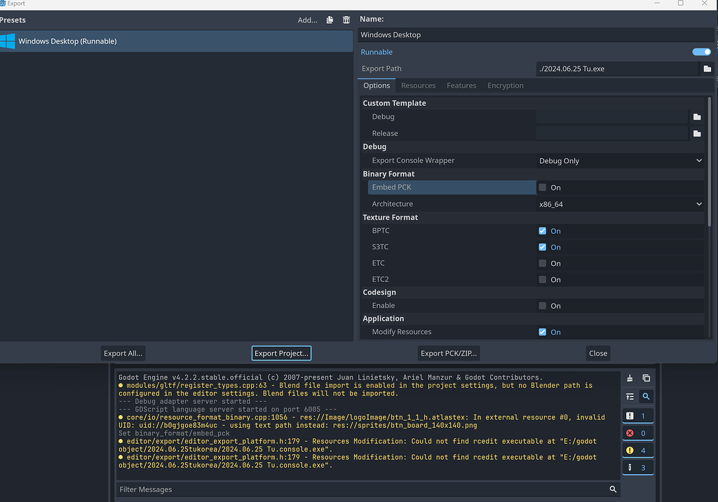 Regarding issues with Godot file export - Help - Godot Forum