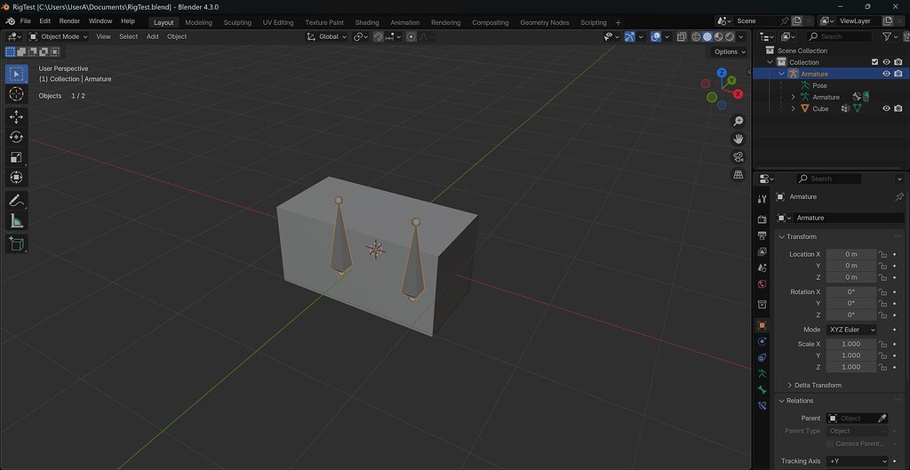Rig importing incorrectly from Blender - Animation - Godot Forum