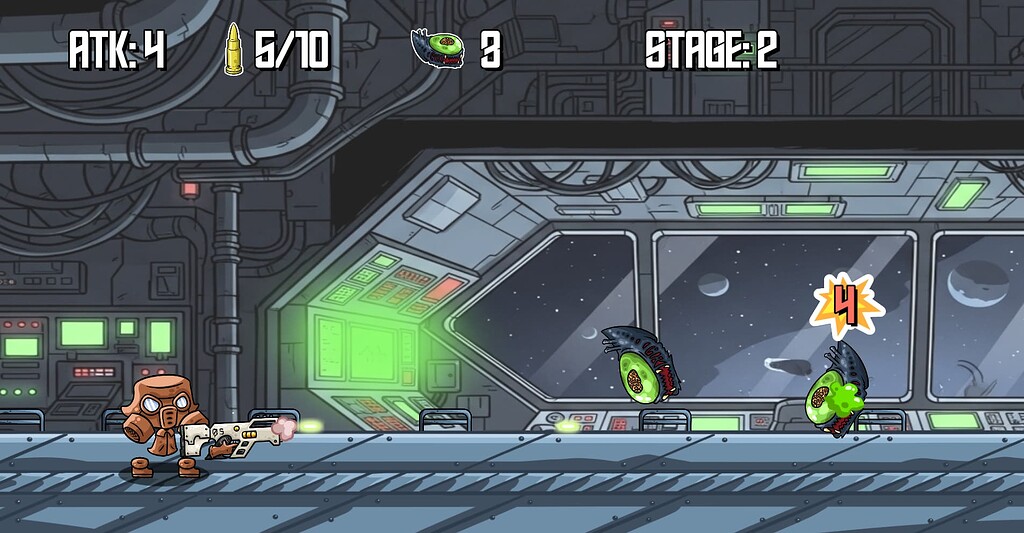 Alien Defender (Prototype web game) - In Development - Godot Forum