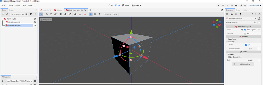 StaticBody3d and RigidBody3d are not colliding - Help - Godot Forum