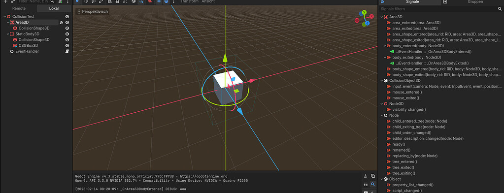 Area3D Collision Signal only triggers once - Help - Godot Forum