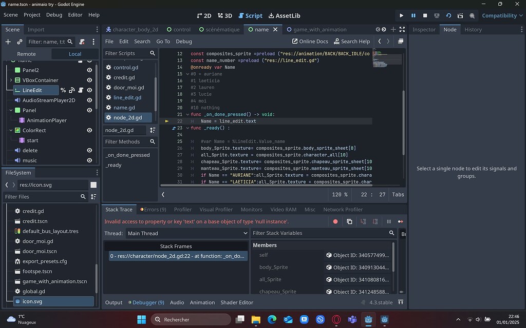 Having access to a variable (which is line_edit.text) - Help - Godot Forum