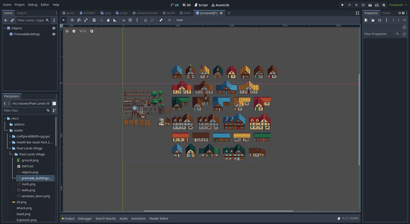 tileMaps and how to use them with a sheet of premade tilesets - Help ...