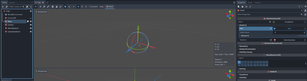 Procedural Generation of Skeleton3d - Programming - Godot Forum