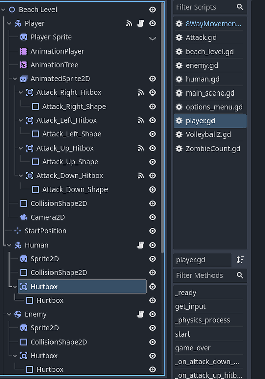 How to create a Hitbox and Hurtbox collision interaction - Programming ...