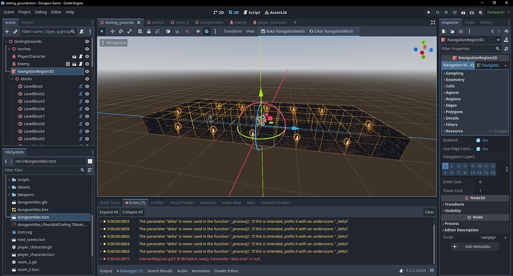 NavMesh not generating - Help - Godot Forum