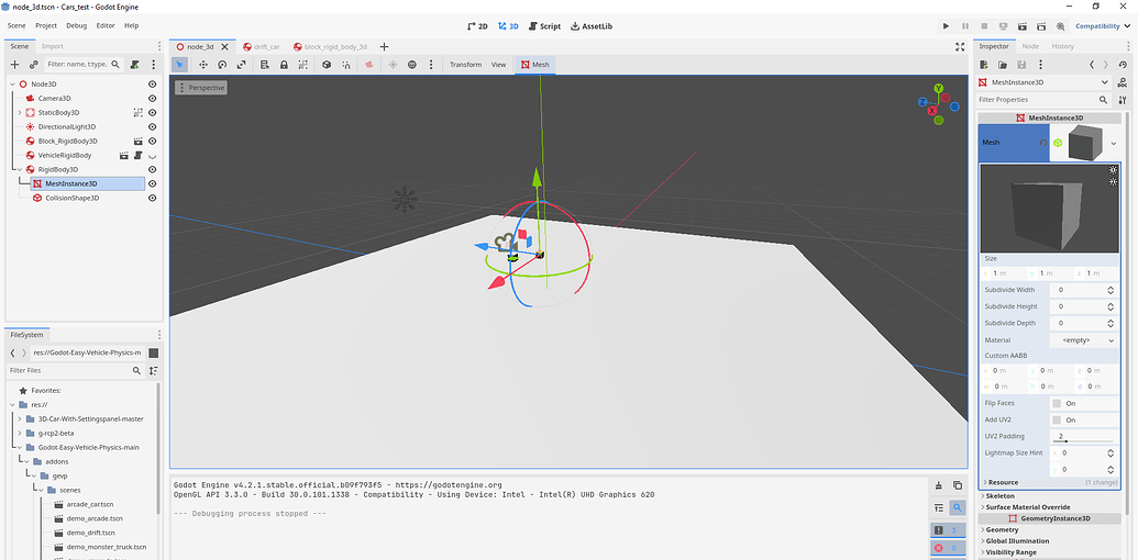 StaticBody3d and RigidBody3d are not colliding - Help - Godot Forum