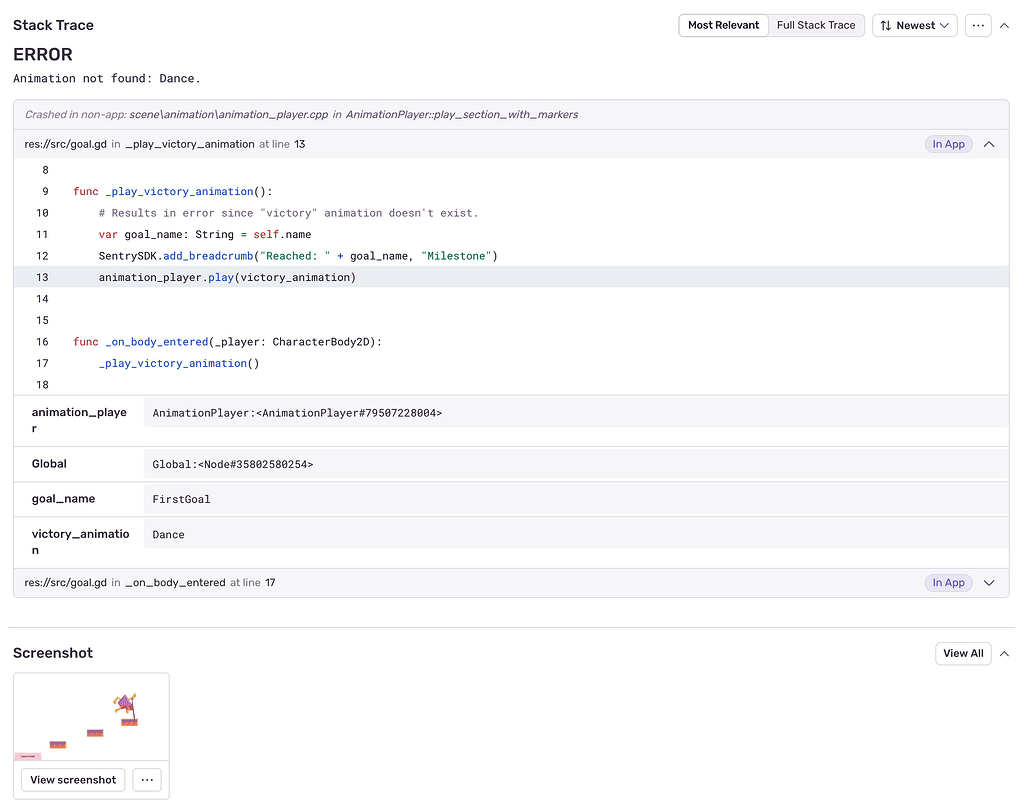 PRE-RELEASE: Sentry for Godot — 1.0.0-alpha is here! - Plugins - Godot Forum