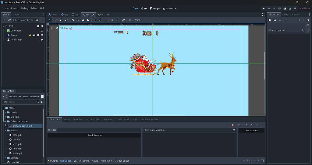 How i can change nodes of object from autoloading script? - Programming - Godot Forum