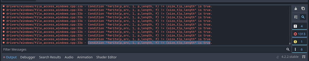 EXPORT ERROR FOR WINDOWS - Help - Godot Forum