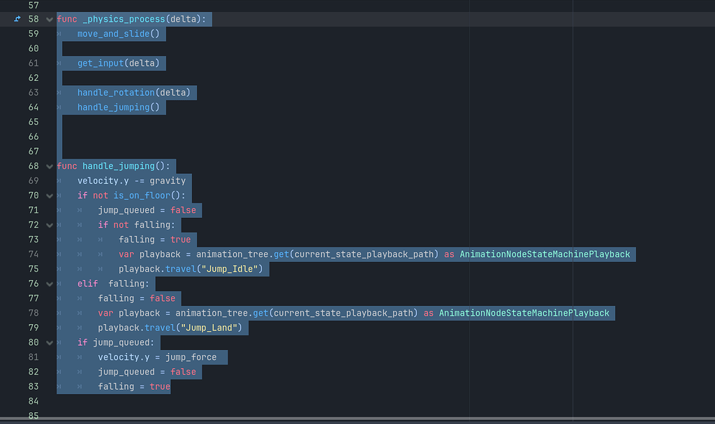 On Scene start my character plays jumping animation HELP PLZ - Help - Godot Forum