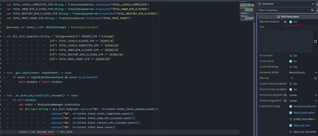 RichtextLabel BB_code not working - Help - Godot Forum