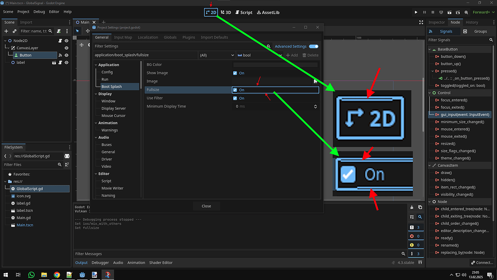 Godot GUI looks wired - General - Godot Forum