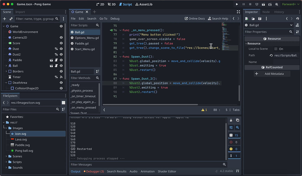 How do I fix collision errors at the edge of my paddle? - Page 3 - Help ...