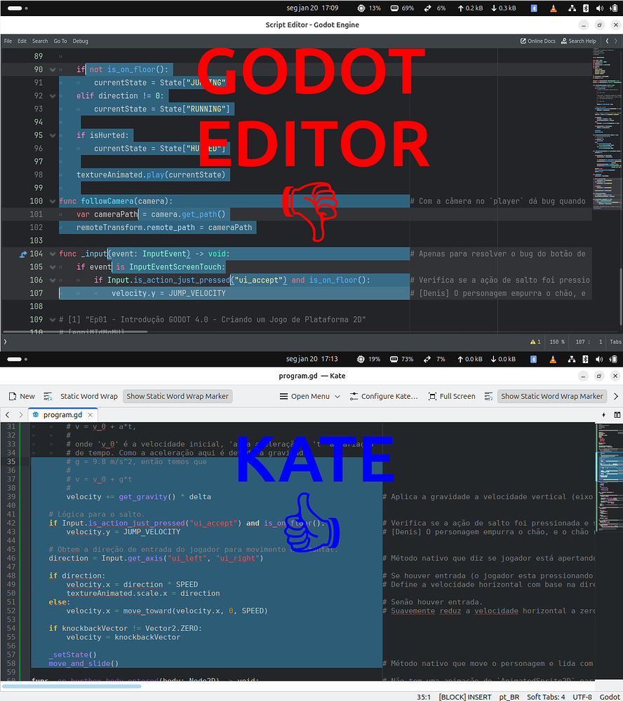 Text selection in Godot Editor by block/column - General - Godot Forum