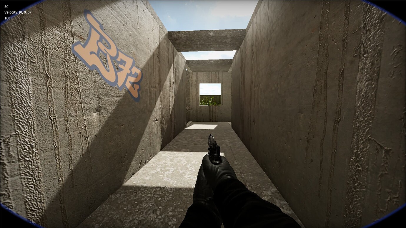 Godot 4 - Realistic Graphics Test + Bodycam FPS - In Development ...