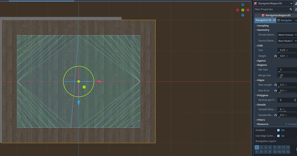 NavigationMesh size issues - Navigation - Godot Forum