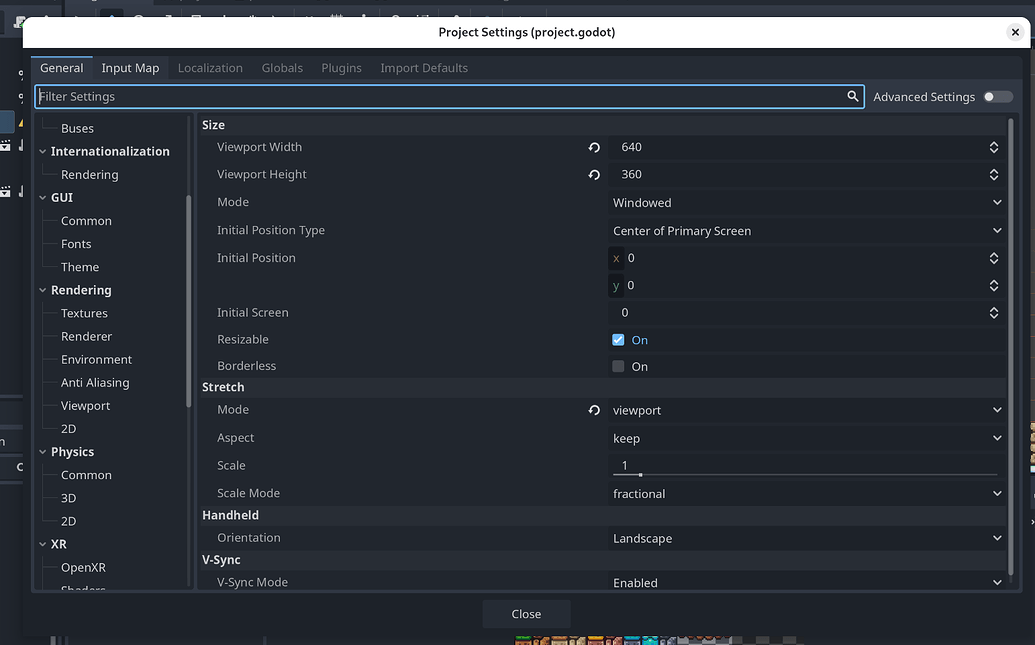 "Autoload" tab not shown in Project Settings - Help - Godot Forum