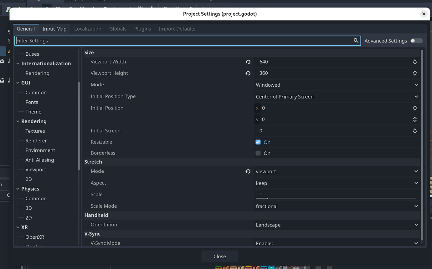 Autoload Tab Not Shown In Project Settings Help Godot Forum