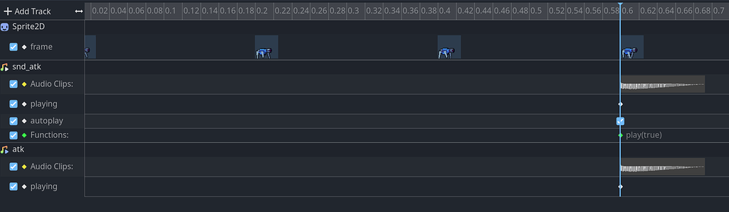 Audio doesn't play in AnimationPlayer - Animation - Godot Forum