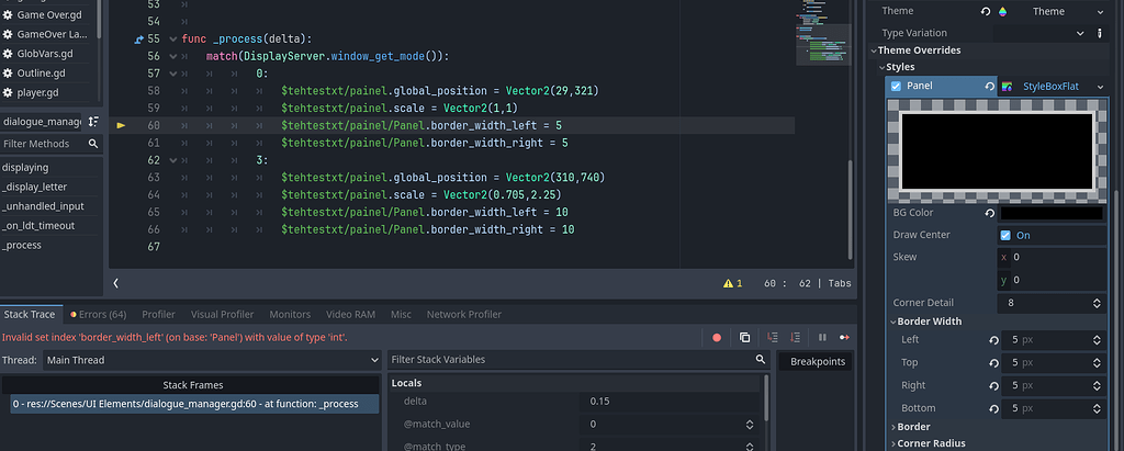 im trying to change the panel's border width through code - Help ...