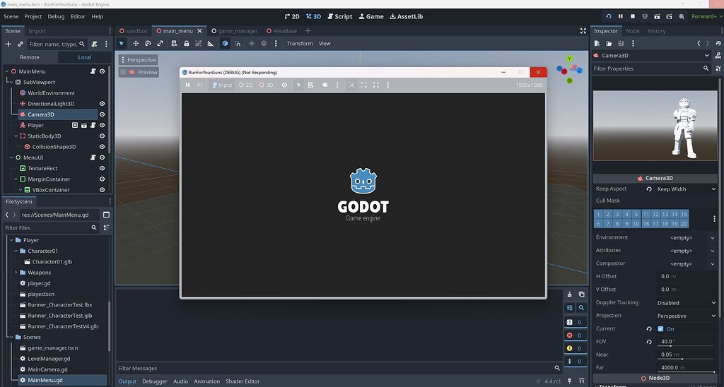 Godot Freezing and Crashing Constantly - Help - Godot Forum