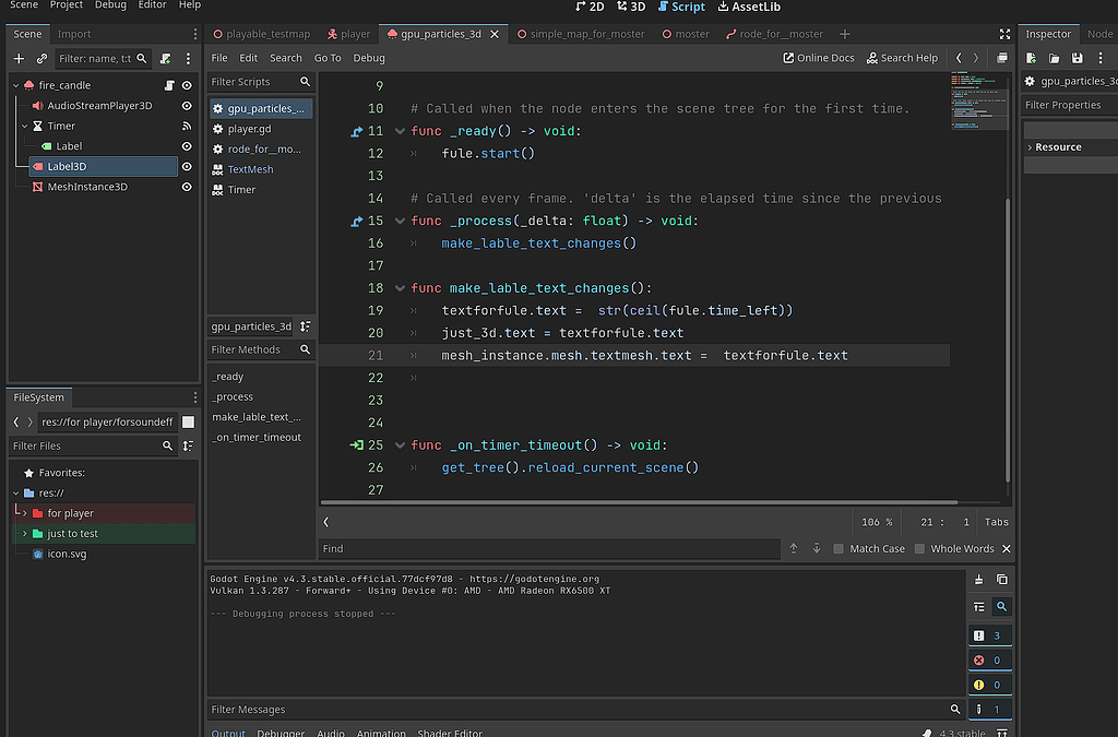 How to set text in the textmesh 3d and change it to what you like ...