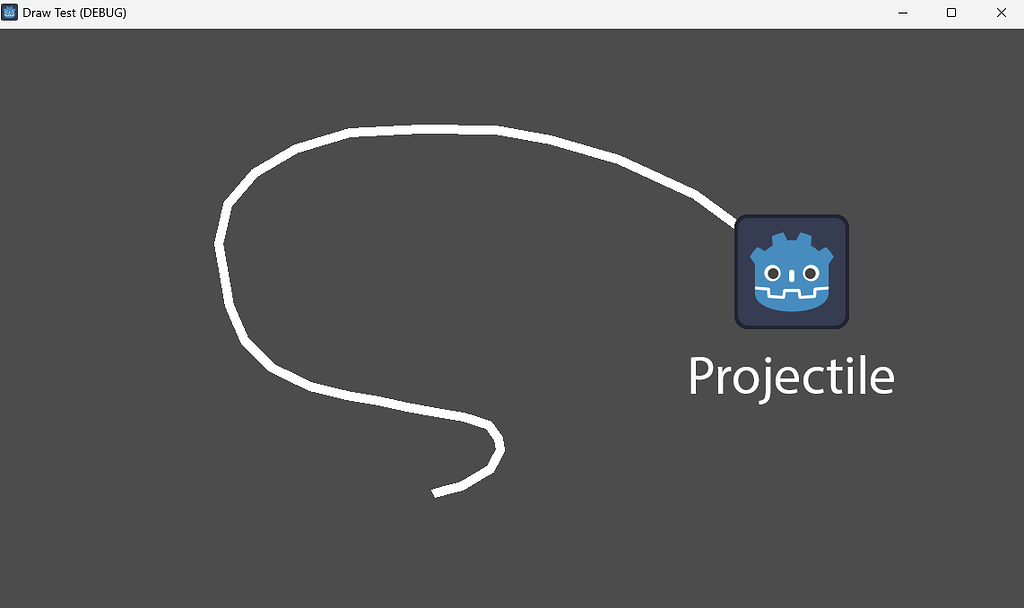 How To Make A Projectile Follow A Trajectory Drawn With A Mouse Help Godot Forum