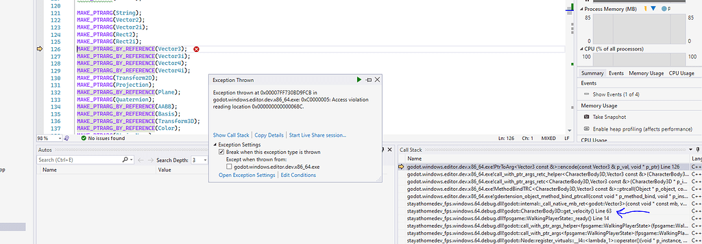 Throw exception on each method of CharacterBody3D derived class - Programming - Godot Forum