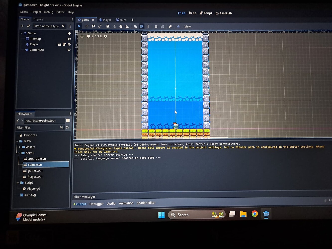 Make objects randomly spawning and falling to the player - Help - Godot Forum