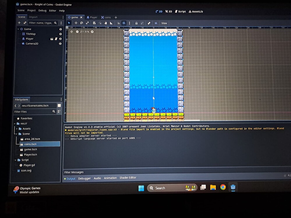 Make objects randomly spawning and falling to the player - Help - Godot Forum