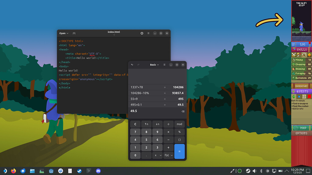 My first godot game - An Idle RPG - Thank you godot team! - Games ...