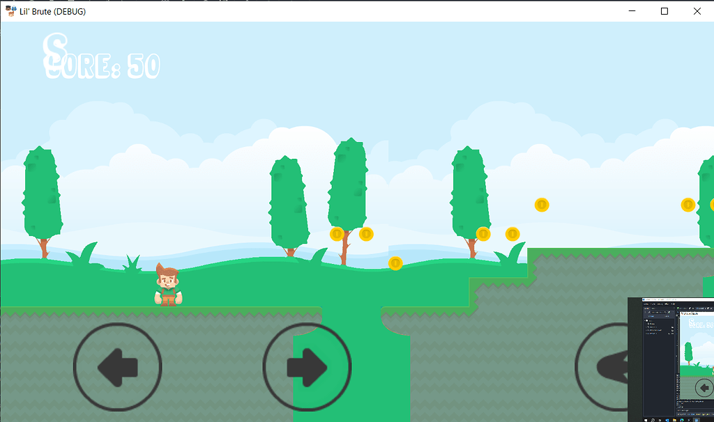 First letter of label being scaled and not moving with camera - UI - Godot Forum