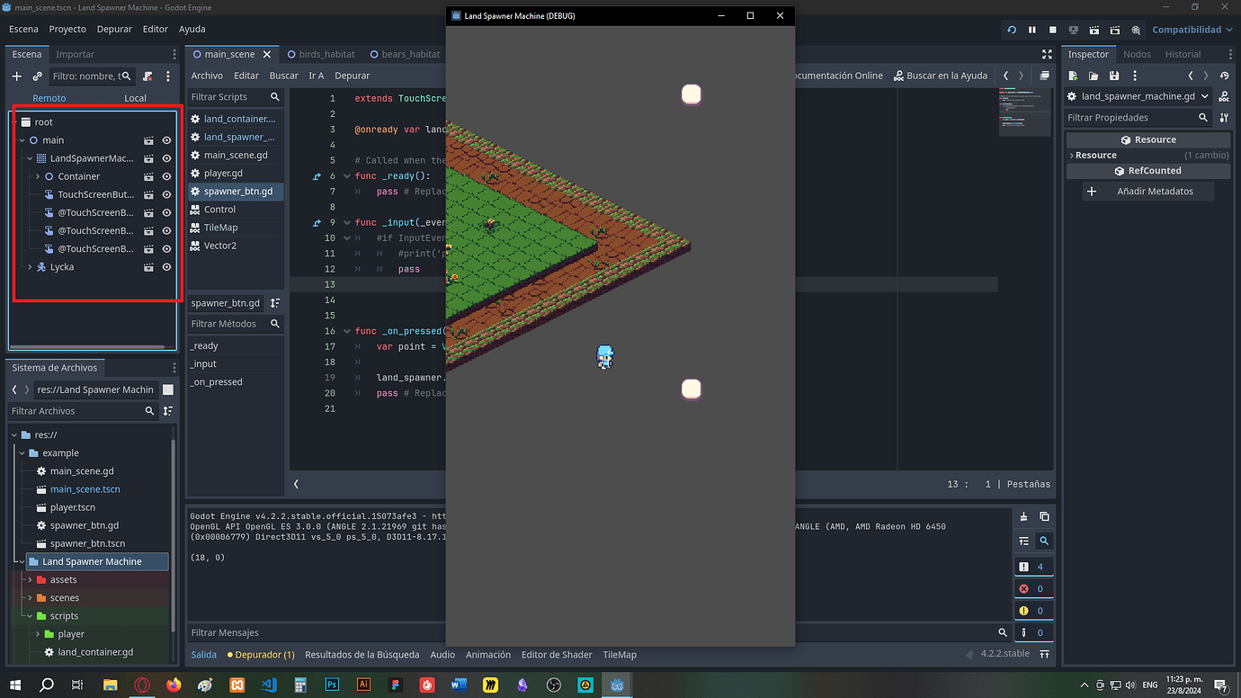 Why error: "Condition '!tile_set.is_valid()' is true" happen in GDScript? - Help - Godot Forum