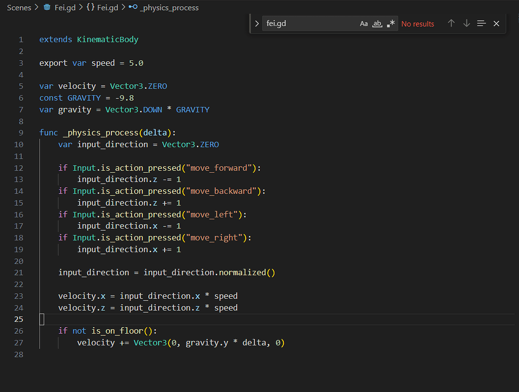 Player Movement with AnimatedSprite3D and Kinematic Body - Help - Godot ...