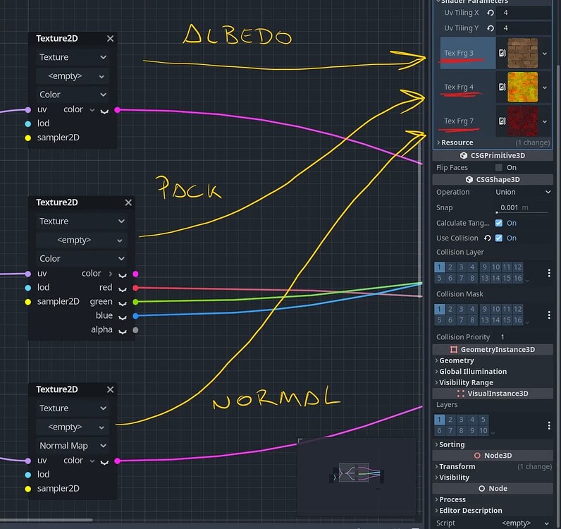 How to change a Texture2D param name [SOLVED] - Shaders - Godot Forum
