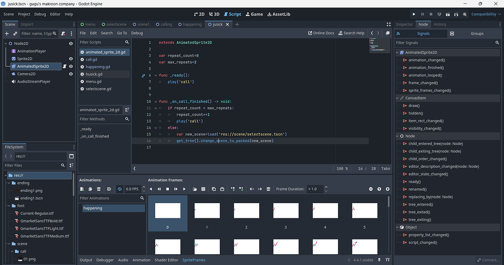 How to match audio and sprite - Animation - Godot Forum