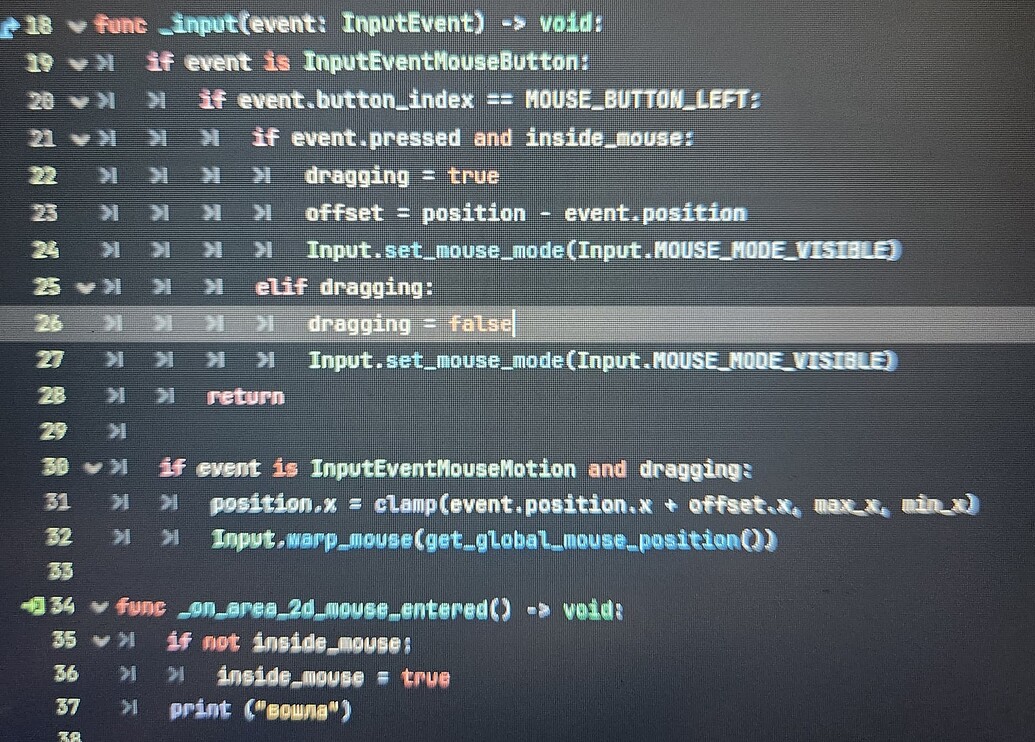 Mouse Global Position Is Not Correct Programming Godot Forum