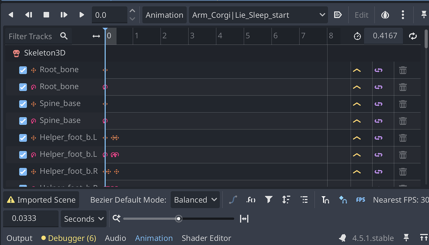 How to check animation's loop mode in editor? - Help - Godot Forum