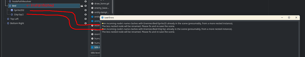 Duplicate child nodes on instantiate() - Programming - Godot Forum