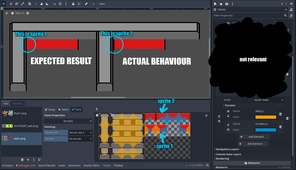Help autotiling different terrains - Help - Godot Forum