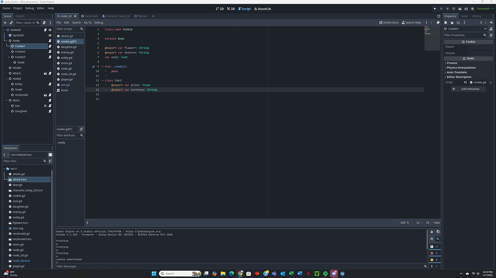 How to edit variables inside Inner Classes in the Inspector - Programming - Godot Forum