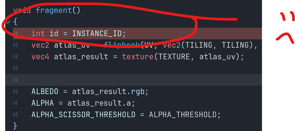 Random UV of flipbook on particles (shader) - Shaders - Godot Forum