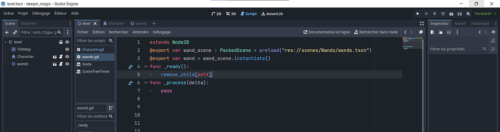 How to remove a node on ready via removechild? - Help - Godot Forum